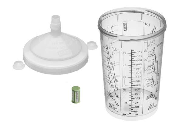 SATA RPS 0,9l Einwegbecher-System - 200 μm Stecksieb | FARBENEXPERTE24
