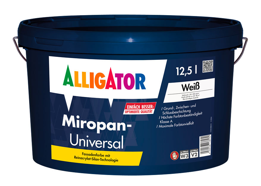 Alligator Miropan® Universal 12,5 L Weiß | FARBENEXPERTE24