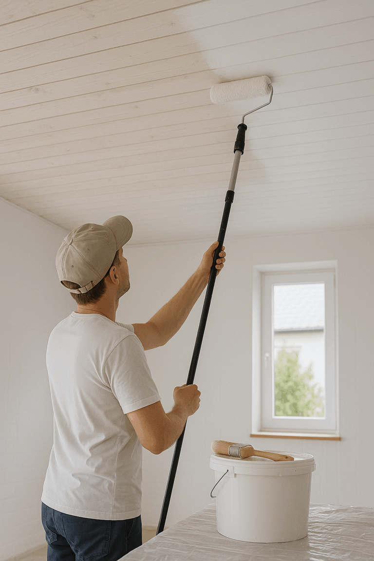 Holzdecke streichen – Farbenexperte24.de Online-Ratgeber